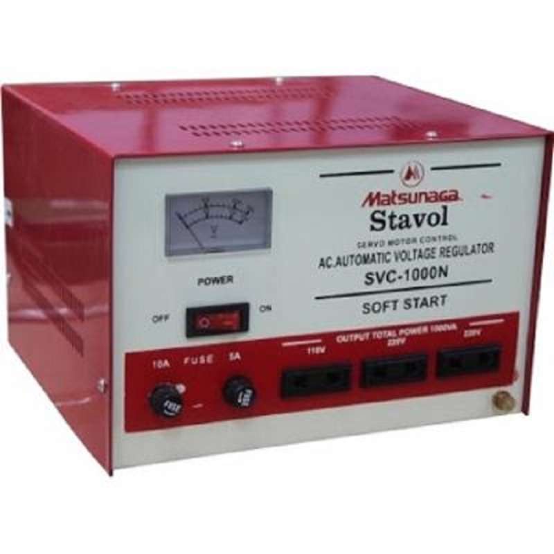 Jual Stabilizer Matsunaga 1000watt 1000 Watt 1000w Stavol Svc 1000n Di Seller N7_store ...