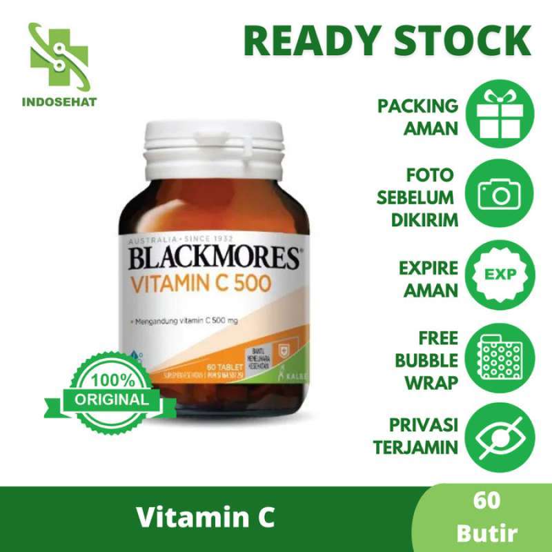 Jual Blackmores Vitamin C 500 Mg Isi 60 Tablet Di Seller Afifah Tick ...
