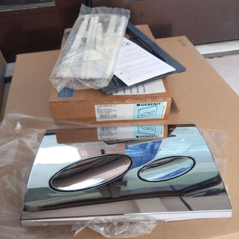 Jual Tombol Kloset Toto Geberit Kappa20 Tipe 115.228.21.1 U/ Cw812j ...