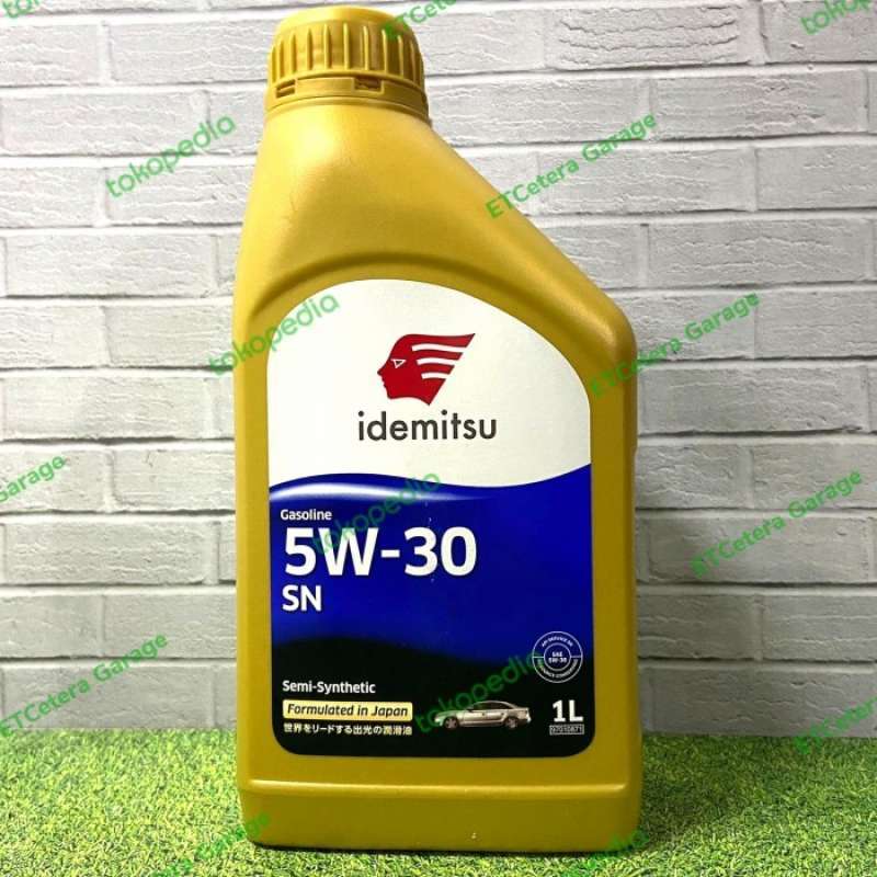 Promo Oli Mesin Mobil Idemitsu Sn 5W-30 Semi Synthetic Kemasan 1 Liter ...
