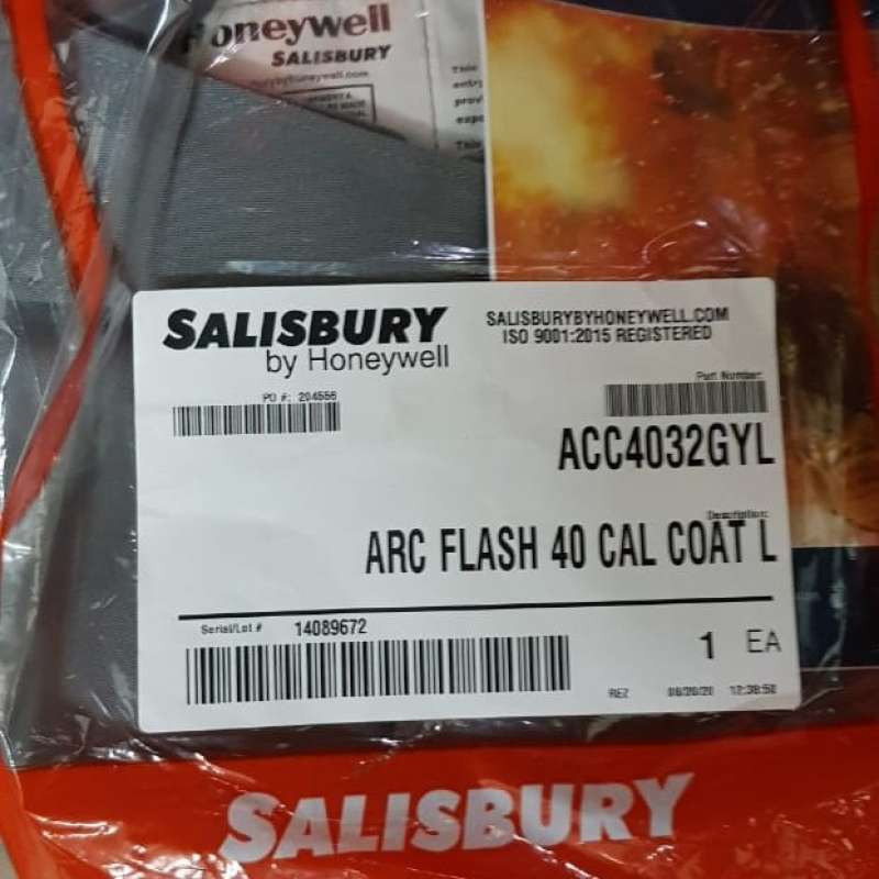 Jual Arc Flash Protection Suit Kit Salisbury Sk40 Pro Wear 40 Cal ...