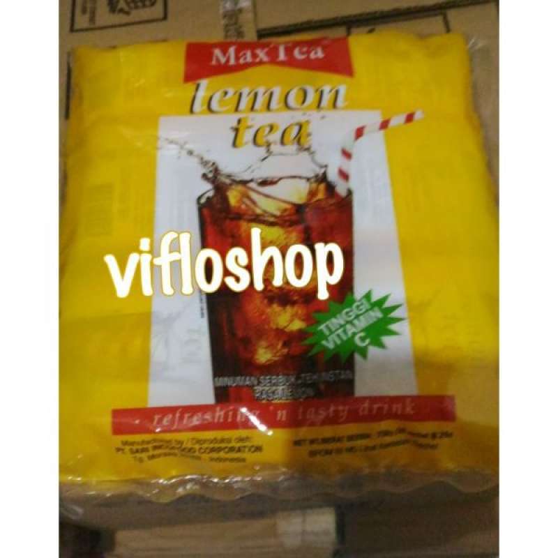 Jual MAX Tea Lemon Tea Teh Sachet [25 g/10 pcs] di Seller Vivflo Shop ...