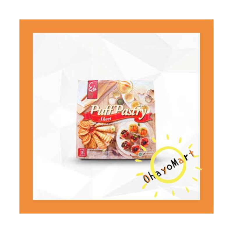 Promo Edo Puff Pastry Sheet/ Roti Beku Unbaked/ Adonan Roti 750grm ...