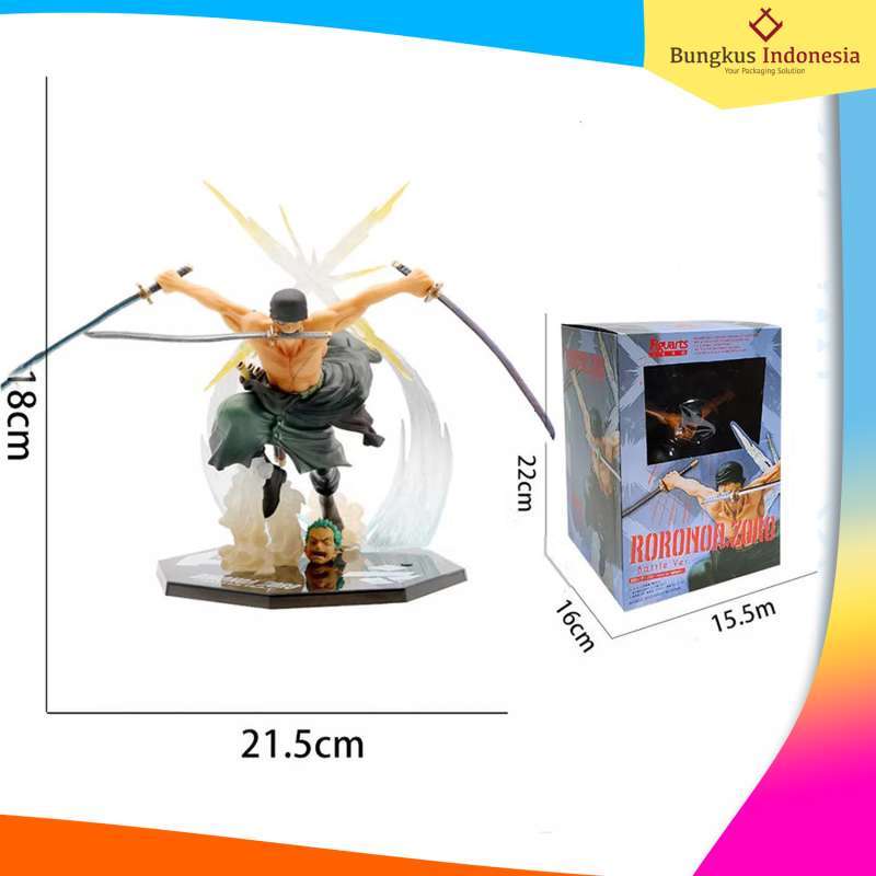 Jual Action Figure Roronoa Zoro One Piece Pvc Action Figure Toys Di ...