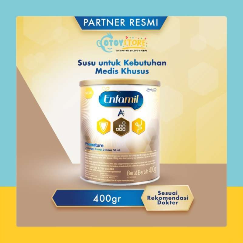 Promo susu formula Enfamil A+ Premature 400 Gram ( 0 - 12 Bulan ...