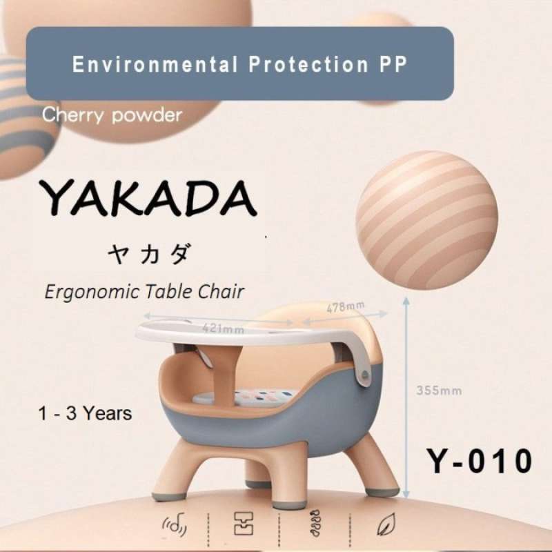 Jual Yakada Folding Booster Seat Kursi Makan Anak Ergonomic | Y-010 Di ...