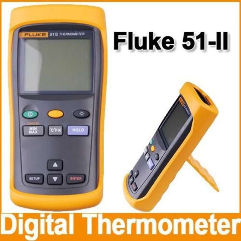 Jual Fluke 51II single input thermometer digital 51 II alat ukur suhu ...