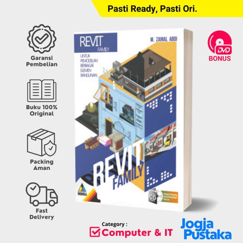 Promo Buku Revit Family (Untuk Pemodelan Berbagai Elemen Bangunan) + Cd ...