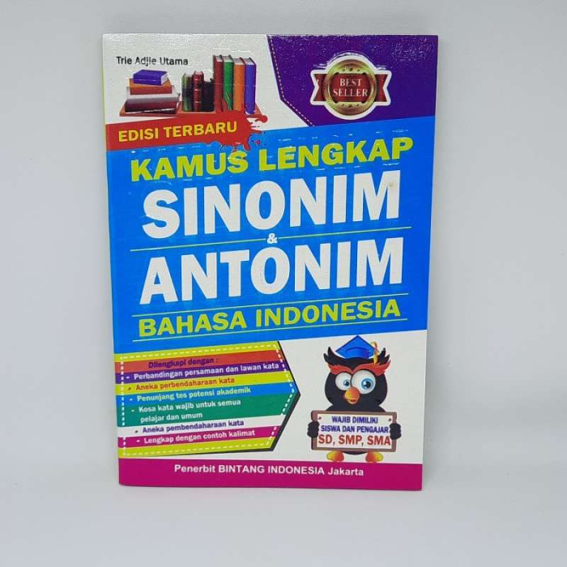 Jual Buku Kamus Lengkap Sinonim Dan Antonim Bahasa Indonesia Di Seller Ken Book - Jati Padang ...