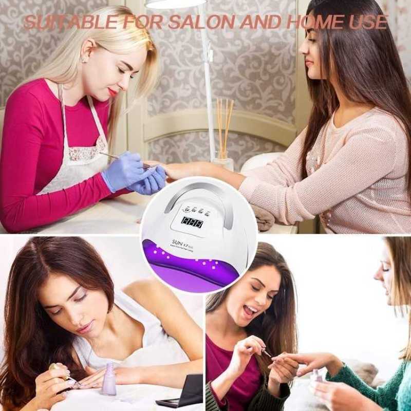 Jual Sun Pengering Kutek Uv Lamp Nail Dryer Smart Sensor Lcd Display ...