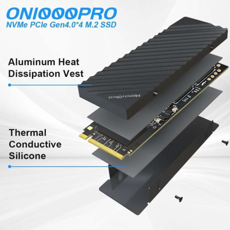 Jual Memory Ghost SSD PCIe 4.0 Pro Gamers Edition 1 Tb di Seller Mikazu ...