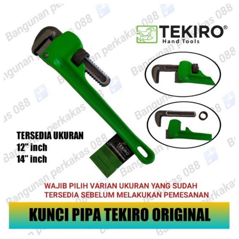 Jual Kunci Pipa Tekiro 12 Inch Wr-Pp0290 - Kunci Pipa di Seller Erazel ...