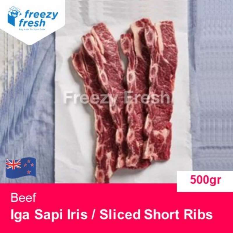 Jual Iga Sapi Iris Aus / Sliced Bone-in Short Ribs Aus [500 Gram] Di ...