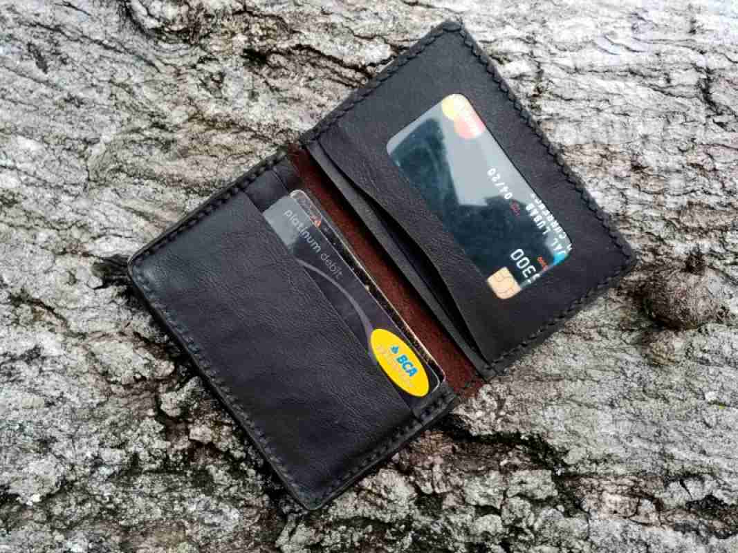 Jual Dompet Kartu Kulit Domba Asli Model Simpel Warna Coklat Bergaransi ...