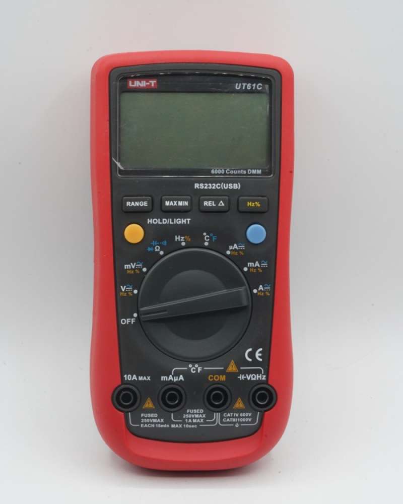 Jual Uni-t Ut61c Lcd Avometer Voltage Multi Meter Capacitance ...