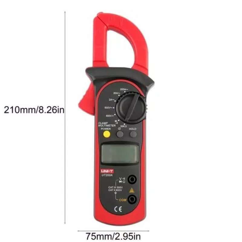 Jual Digital Tang Amper, Clamp Multi Meter Ut200a Di Seller Umar Store ...
