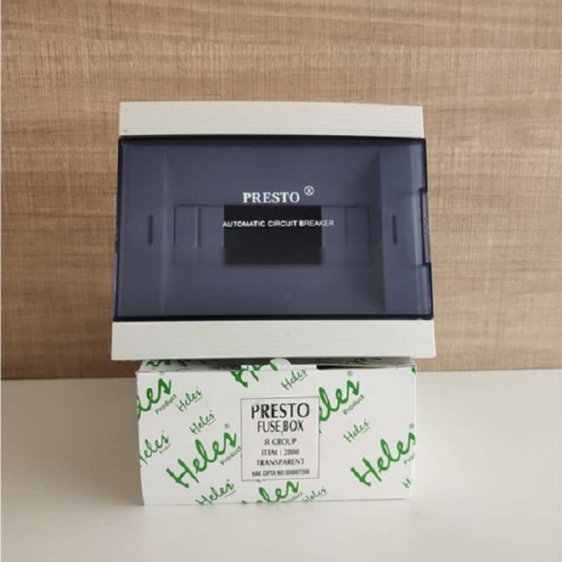 Jual Presto Box MCB 8 Group Inbow Tanam Tutup Transparant Heles Box ...
