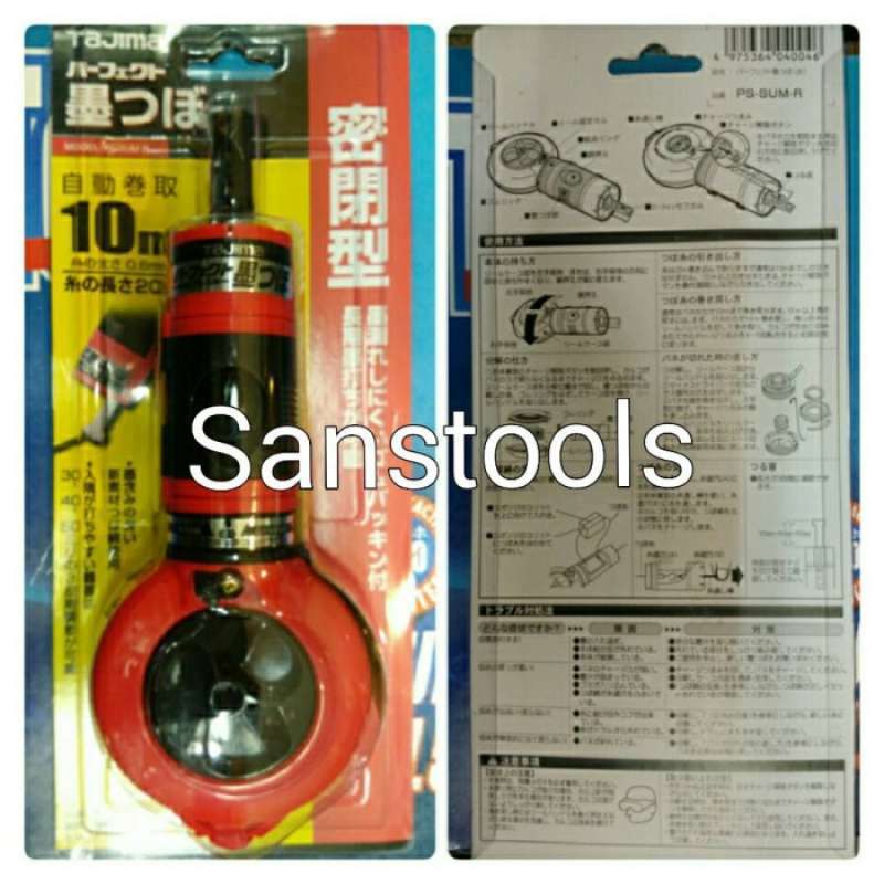 Jual Chalk Line / Sipatan Tajima 10 Meter Ps-sum-r Japan Di Seller Umar ...