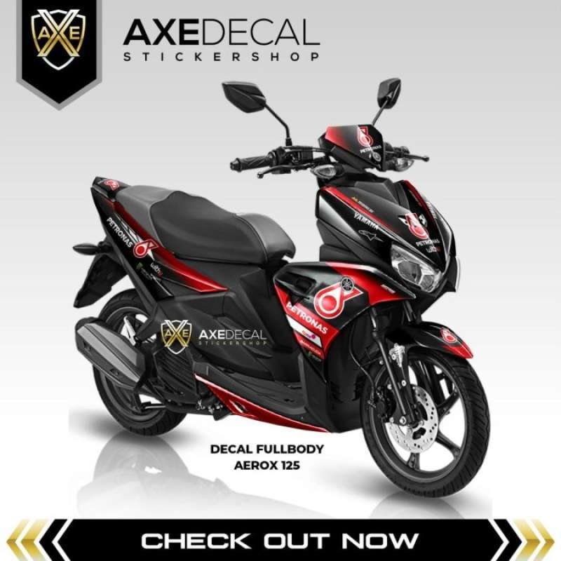 Promo Decal Aerox 125 Petronas Desain Custom / Stiker Motor Yamaha ...
