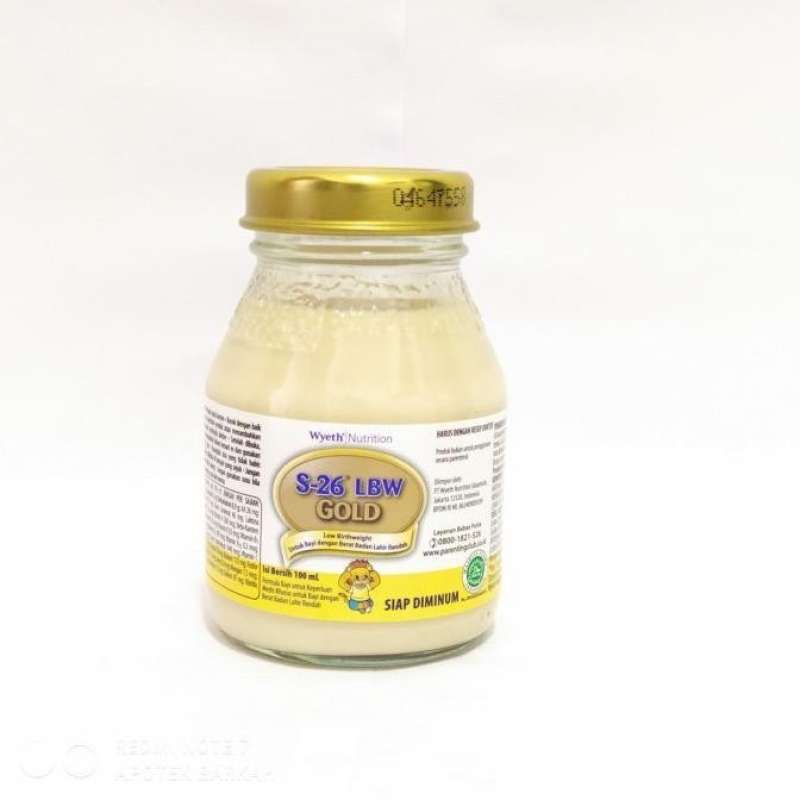 Promo S26 LBW GOLD CAIR 100 ML (SUSU KHUSUS BAYI PREMATUR/BBLR) Diskon ...