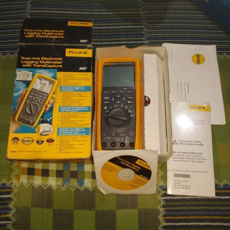Jual Fluke 287 True Rms Multimeter di Seller Esmee Shop - Wanasari, Kab. Bekasi | Blibli