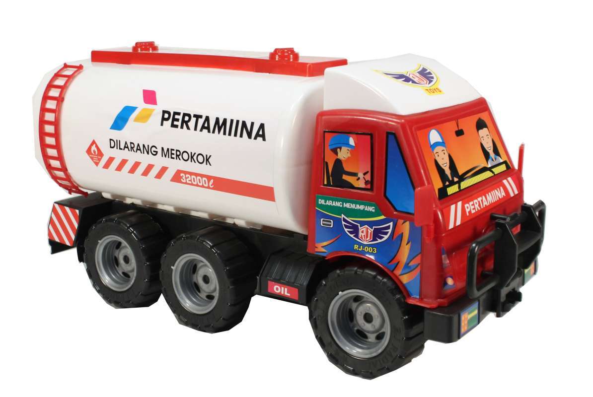 Jual Truk Tangki Pertamina Plastik - RJ-003 di Seller Oncom Garage ...