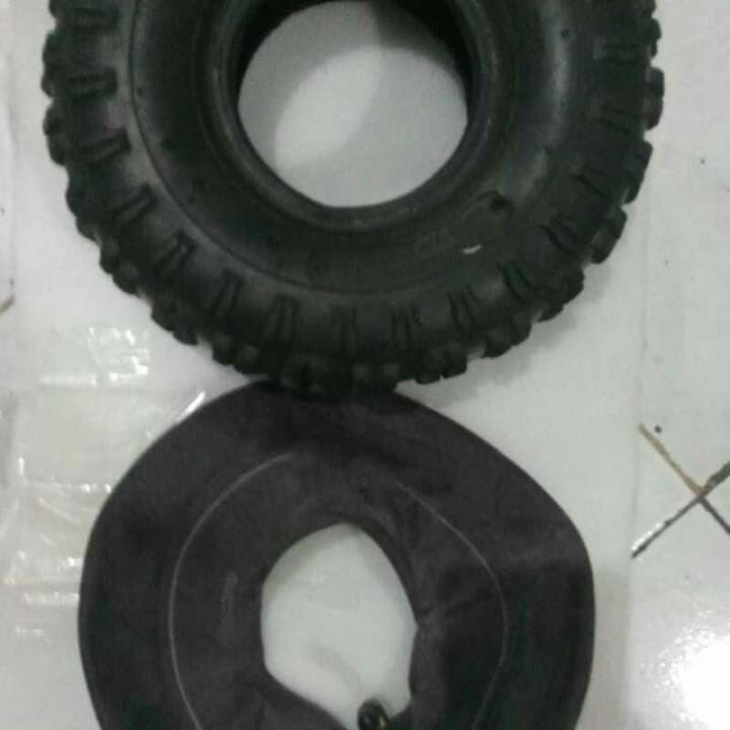 Jual Ban Luar Dalam Mini Atv Mesin Potong Rumput 50cc 2tak Uk410-4 Off ...