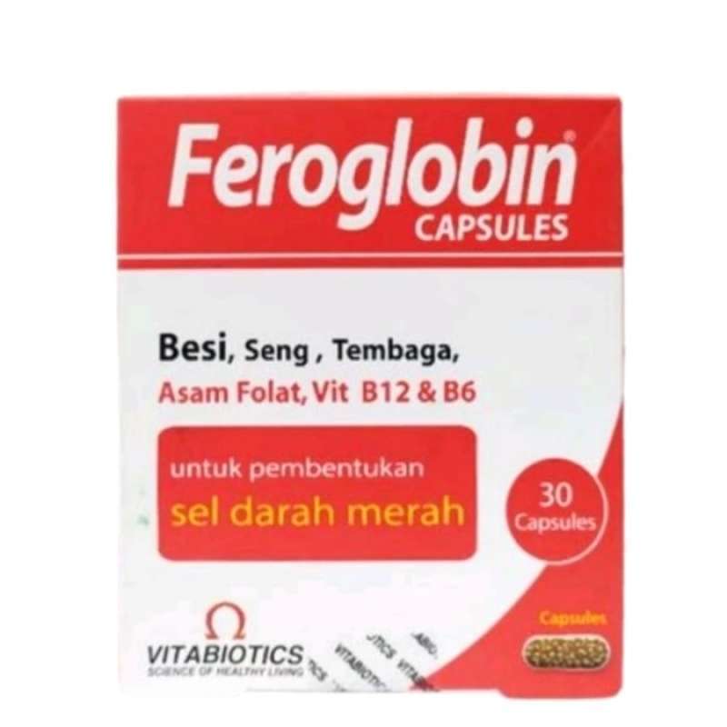 Jual FEROGLOBIN Kapsul Vitabiotics di Seller Farmasi 24jam - Rawa Badak ...