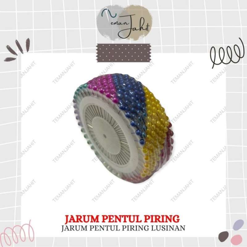 Jual Jarum Pentul ABC warna warni 1 lusin piringan di Seller Uhilaa ...