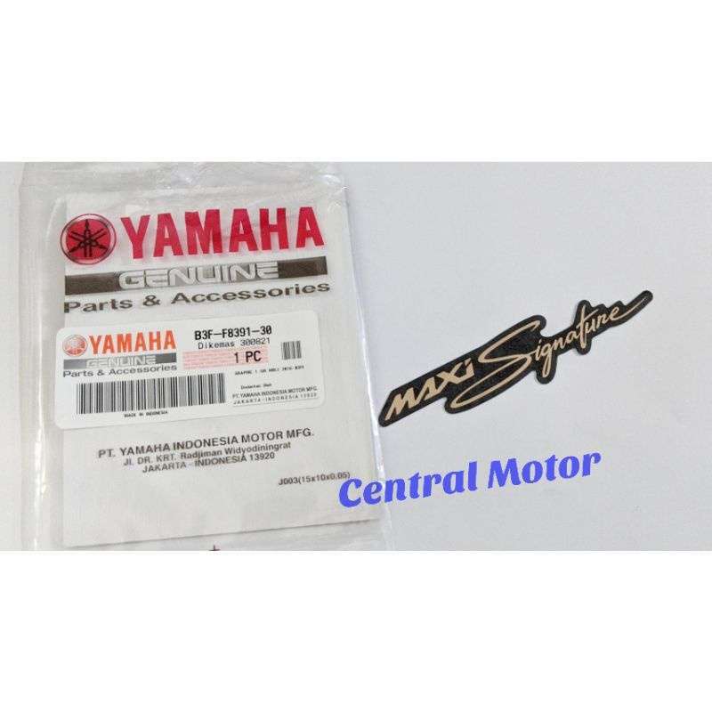 Jual Emblem Stiker Logo Maxi Signature Nmax New Lexi LEXY Aerox 155 ...