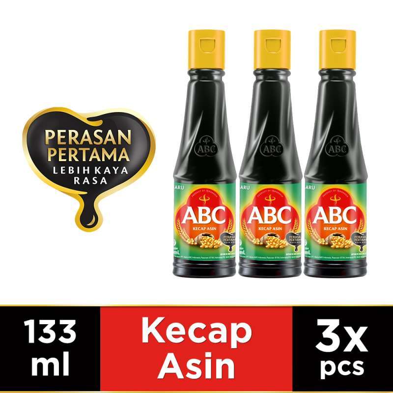 Jual Abc Kecap Asin 133 Ml - Multipack 3 Pcs Di Seller Abc Heinz ...