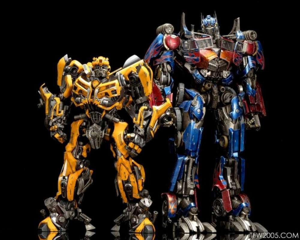 Promo Wallpaper Custom Transformer Bumble Bee & Megatron Diskon 23% di ...