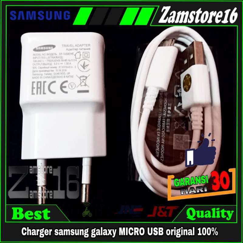 Promo Samsung Type B Charger for Samsung Galaxy A3/ J1/ J2/ J3/ J5/ J7 ...