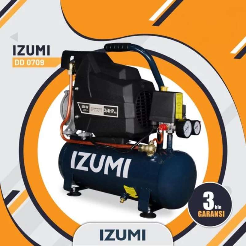 Jual Mesin Kompresor Angin Listrik 9L IZUMI DD0709 Electric Air ...