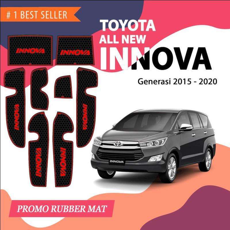 Jual Leader Door Groove Mat Toyota All New Innova - Hijau di Seller ...