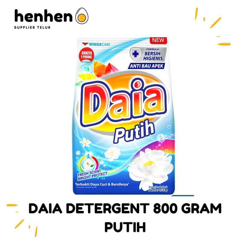 Jual Daia Detergent 800 Gram 5 Varian Di Seller Hen Mart - Cempaka ...