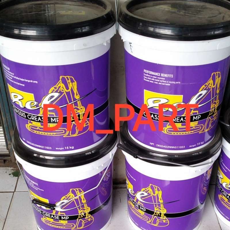 Promo Gemuk Grease Stempet Paslin Alat Berat Chasis 15 Kg Rel Diskon 33 ...