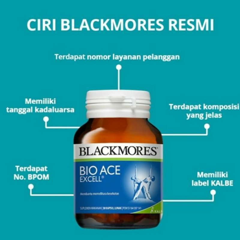 Jual Blackmores Bio Ace Excell 30 Tablet Bpom Di Seller Darma Medika ...