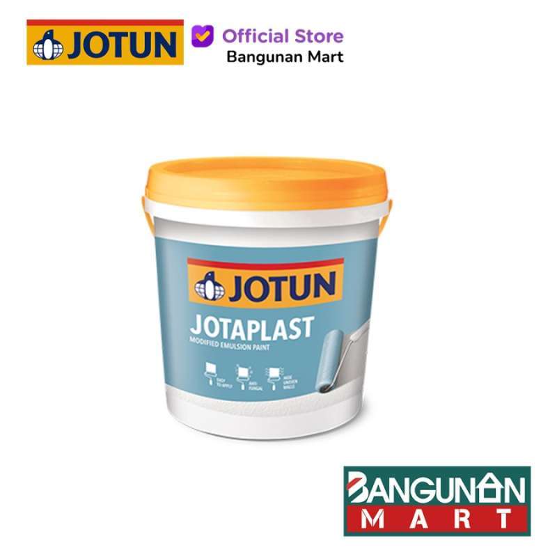 Jual Cat Interior JOTUN Jotaplast New White (Putih) 18 liter di Seller ...