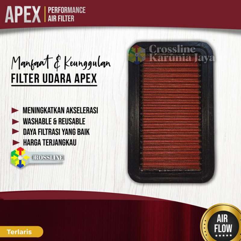 Jual Apex Filter Udara Racing Suzuki Swift / Splash Di Seller Crossline ...