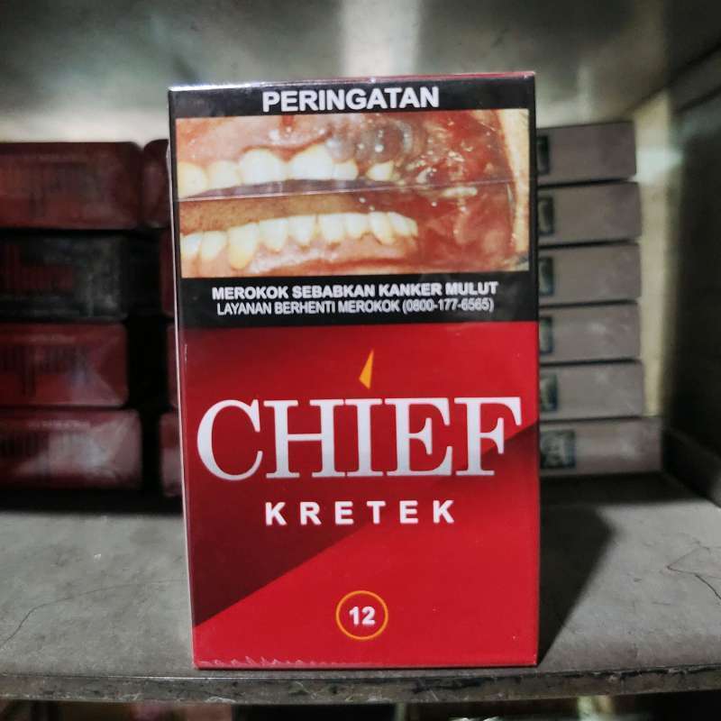 Jual Rokok Chief Merah - Kretek 1 Slop/ 10 Bungkus Di Seller Sembako Id ...