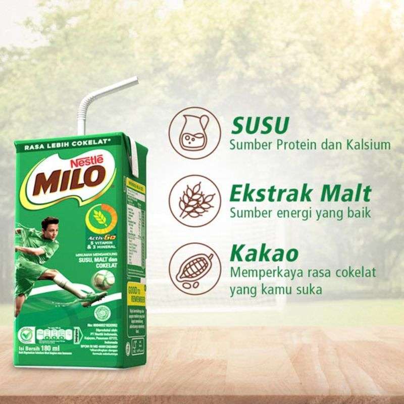 Jual Milo Activ-go Uht Susu Coklat [180 Ml] Di Seller Blibli Express Kelapa Gading - Gudang ...