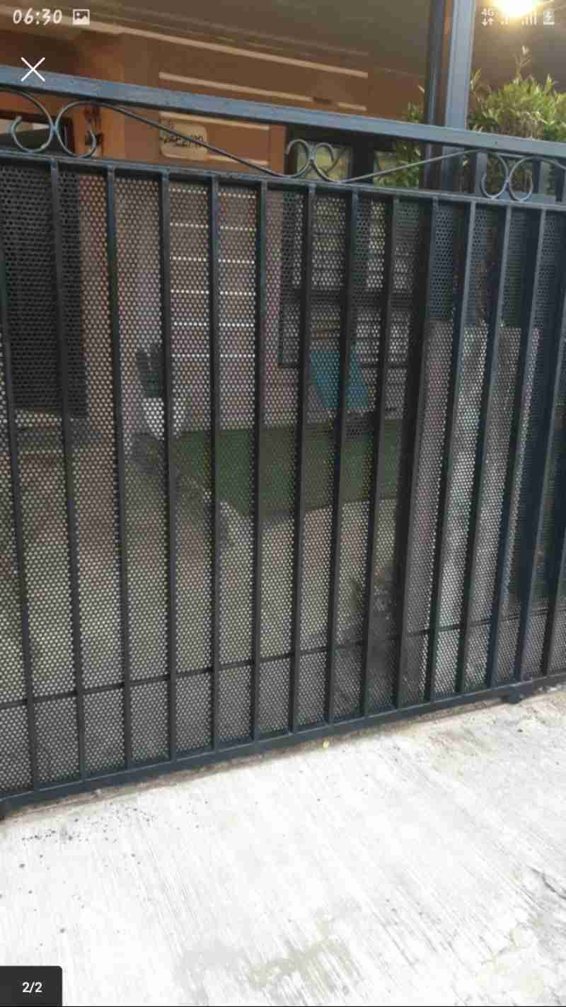 Jual Pagar Rumah Besi Galpanis Pake Plat Lubang Di Seller Kawat ...