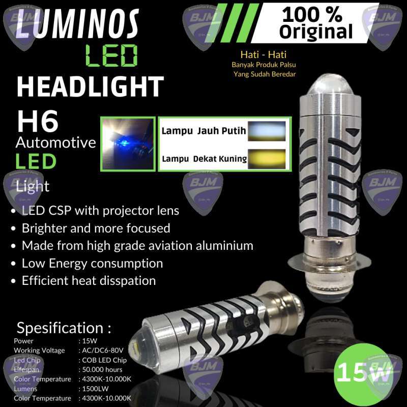 Harga Lampu Led Motor H6 2 Warna 💯 Terbaru, Spesifikasi, & Kredit ...