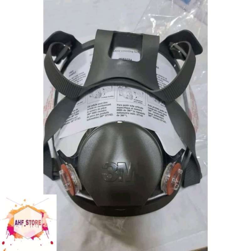 Jual 3m 6800 + 7093 P100 Original Masker Respirator Full Face Filter ...