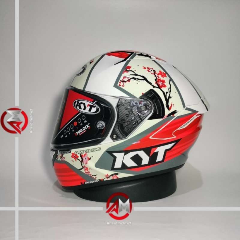 Promo Limited Helm Kyt Nfr Xavi Sakura Full Face Eksklusif Diskon 3% di Seller Topsmant - Kapuk ...