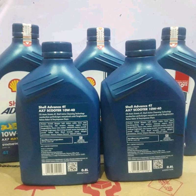Jual Oli Mesin Shell Advance Ax7 Matic 800ml Di Seller 88sparepart ...