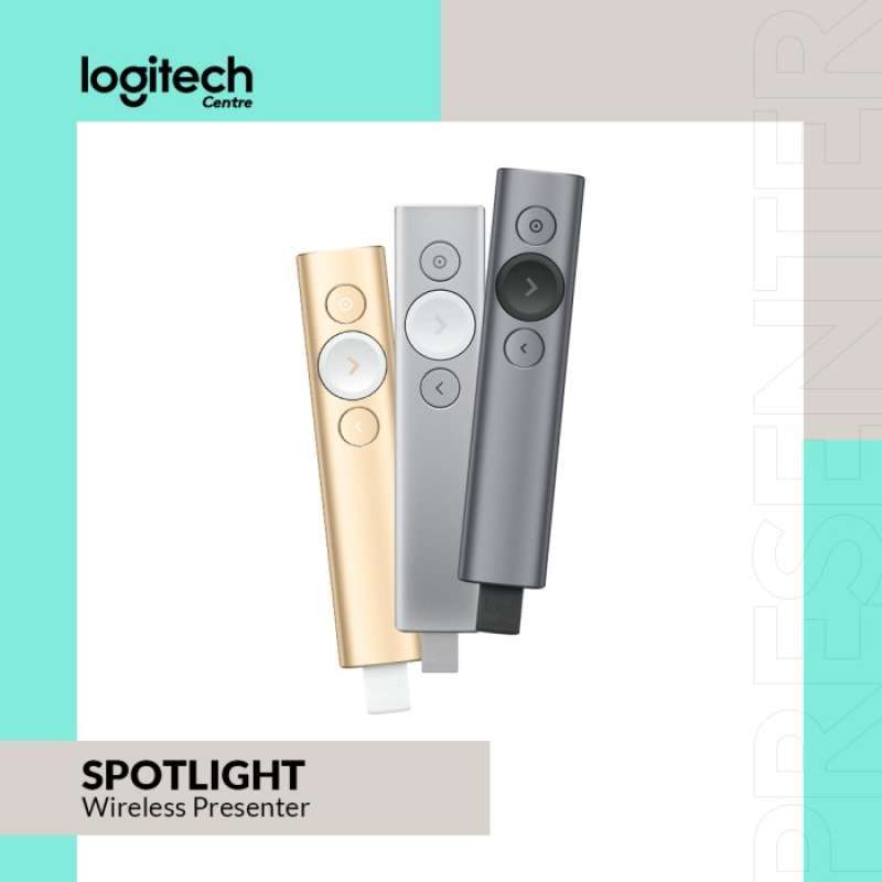 Jual Logitech Spotlight Wireless Presentation Remote - Presenter ...