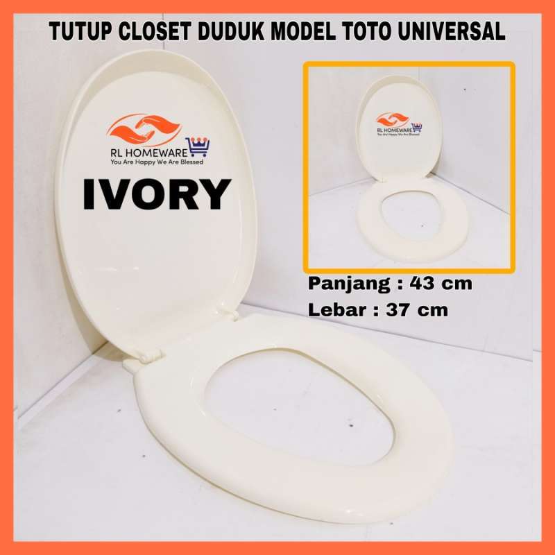 Promo Tutup closet duduk / toilet cover model toto universal amstard ...