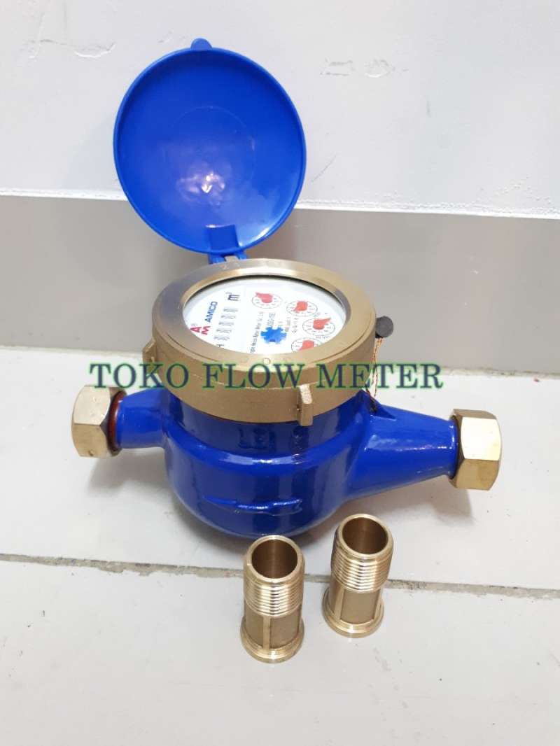 Promo Water Meter 1/2 Inch (DN15) Amico Diskon 23% di Seller Berkah ...